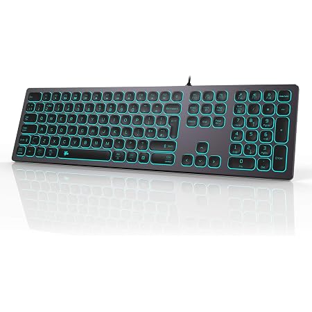 Logitech K740 Illuminated Wired Keyboard for Windows, Laser-Etched ...