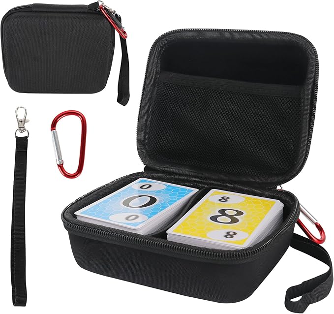 Lotvic Card Case - Carrying Case for Trading Cards, Holds 400+, Divider ...