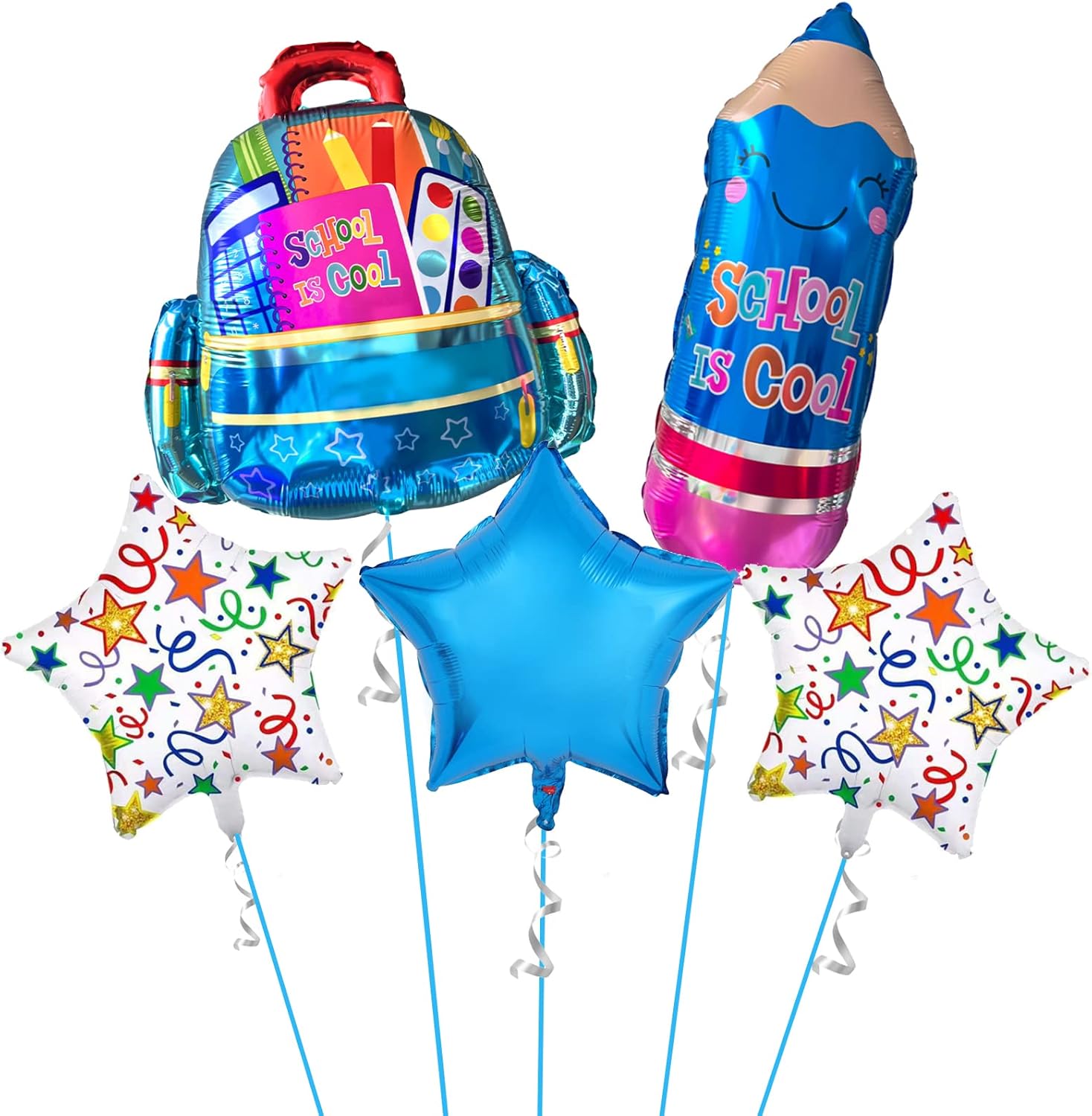 Amazon.com: Bule Back to school balloons set. back to school party ...
