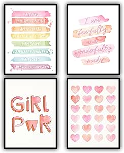 Amazon.com: Inspirational Wall Decor Aesthetic Motivational Wall Art ...