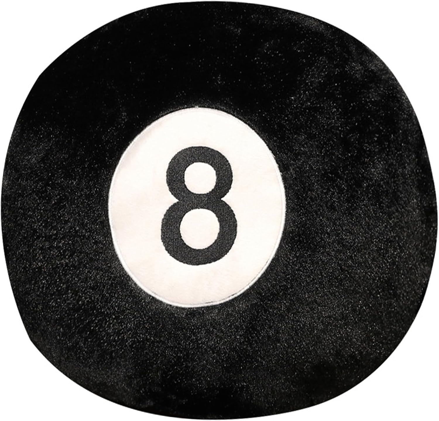 Amazon.com: DREAMIFY Billiard Ball Throw Pillow, 13.7'' Round Black 8 ...