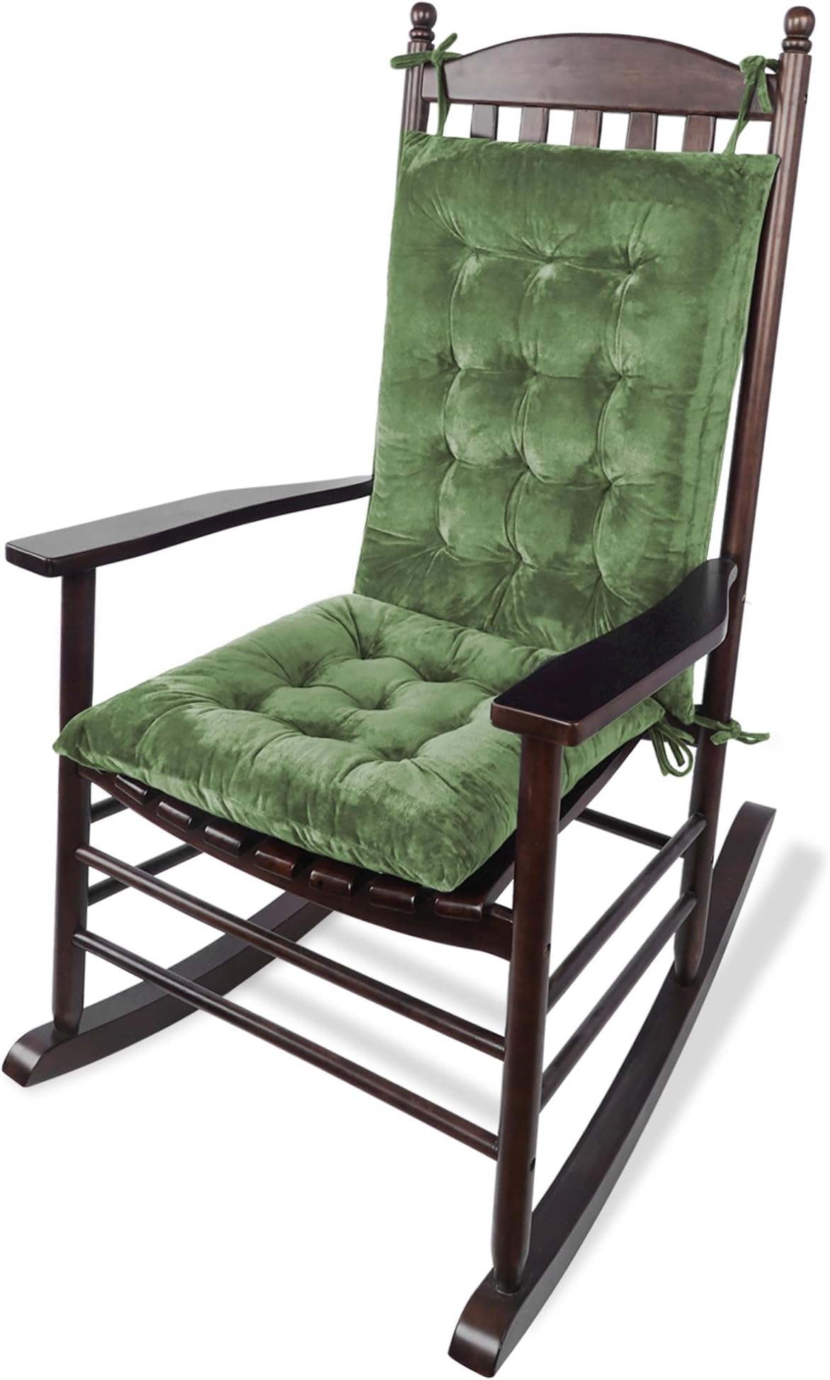 Amazon.com: LWWJJ Rocking Chair Cushion with Ties, Overstuffed Seat ...