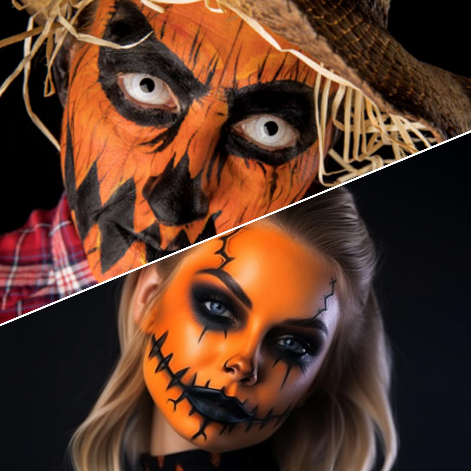 Jack O Lantern Makeup