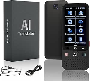 LivElect Translator Device, Instant Translator No WiFi, 139 Languages ...