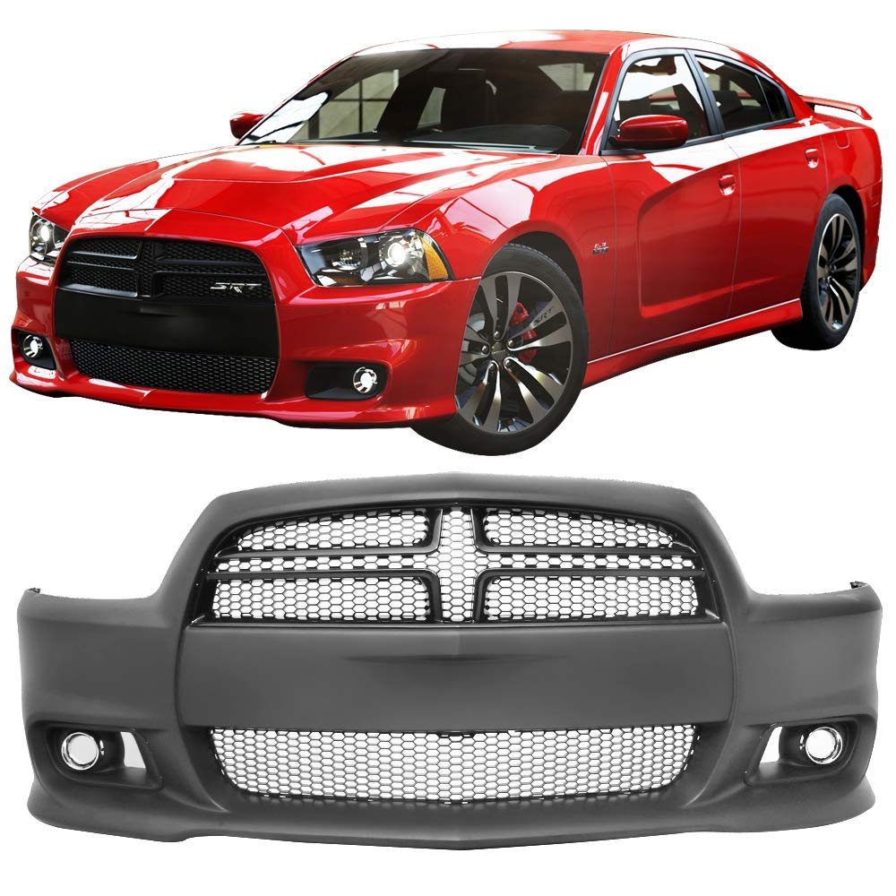 Buy IKON MOTORSPORTS, Front Bumper Compatible With 2011-2014 Dodge ...