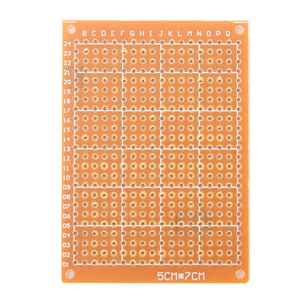 10PCS Printed Circuit Board, 5×7cm Single Sided Copper Clad Laminate ...