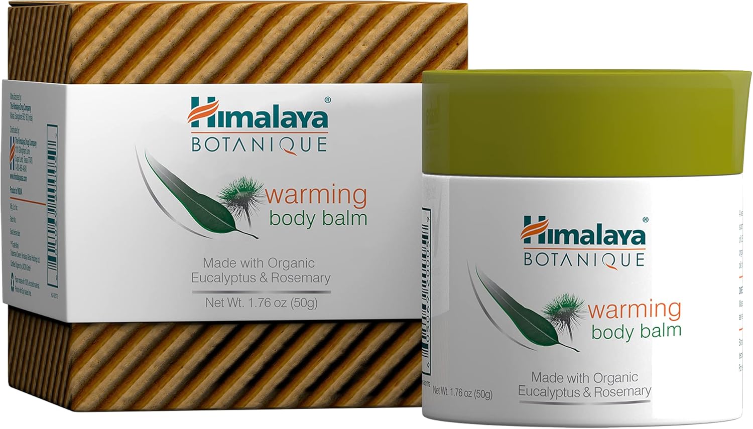 Himalaya Herbal BOT Warming Body Balm, 50 g – BigaMart