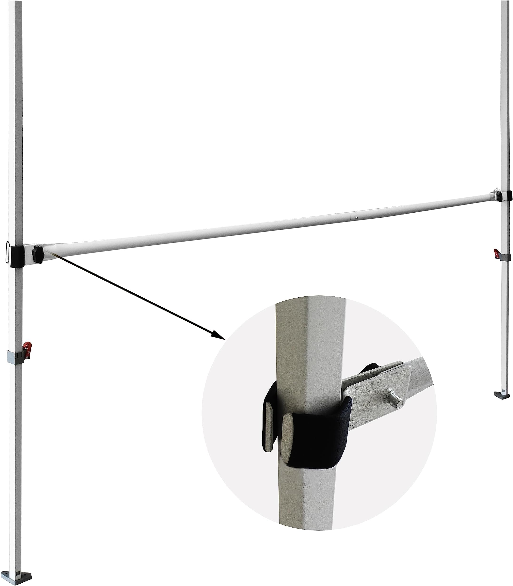 Amazon.com : Eurmax USA Universal Pop-Up Canopy Tent Rail Bars for ...