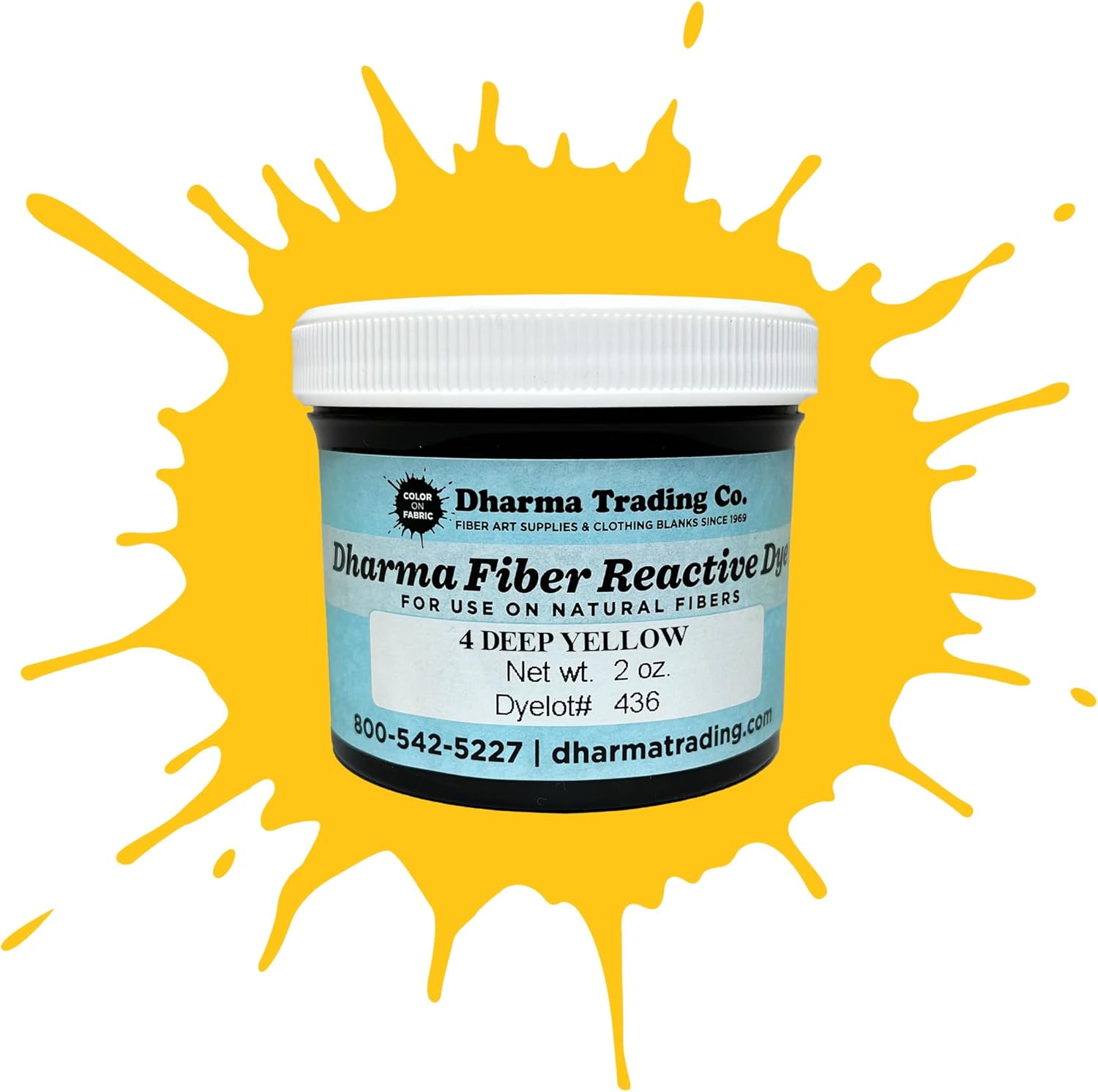 Amazon.com: Dharma Fiber Reactive Procion Dye - #1 for Tie-Dye & Ice ...