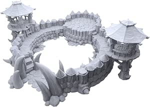 Orc Arena - Miniature Terrain Set - 28mm Scale Scenery - Tabletop ...