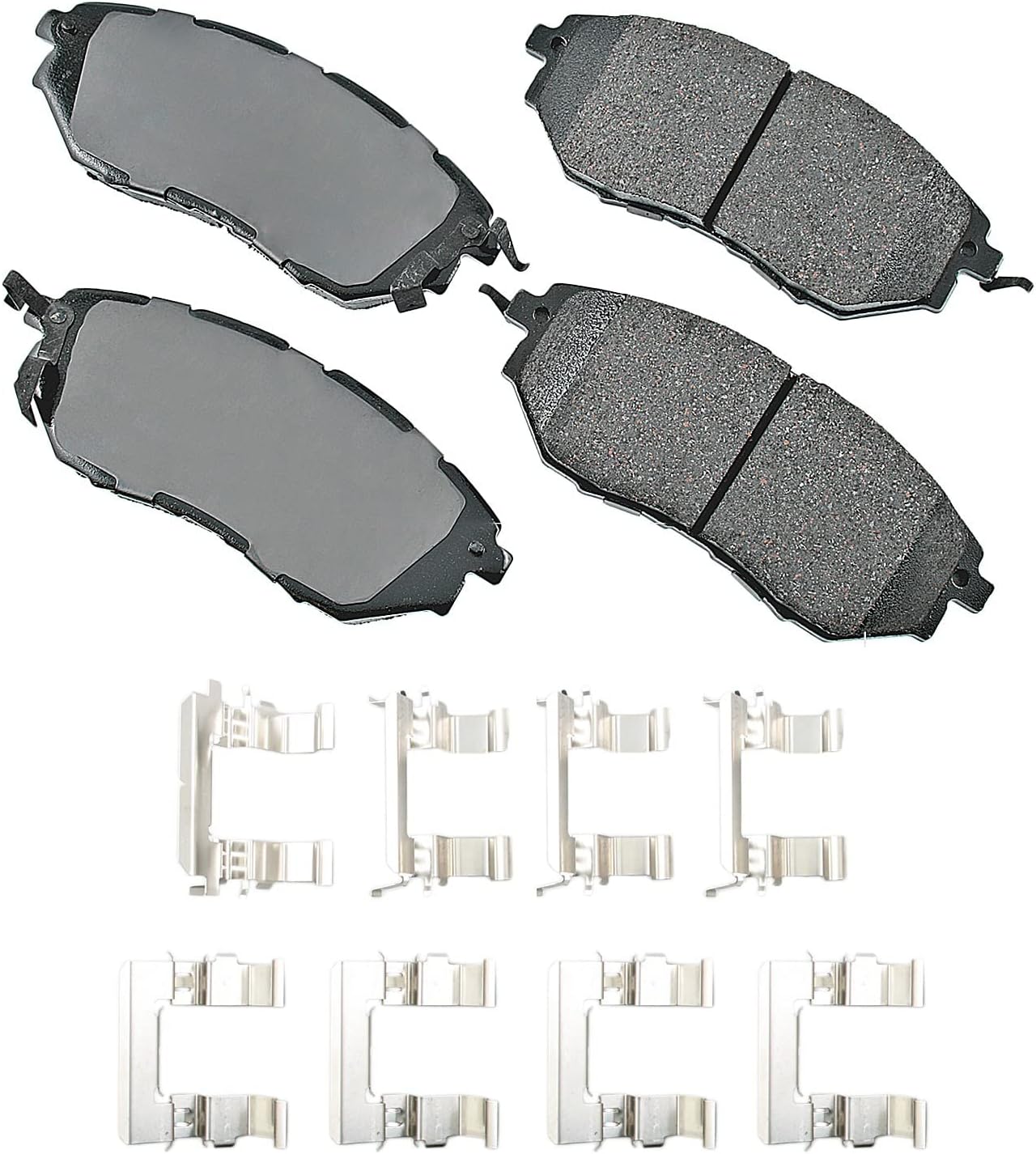Amazon.com: Brembo P78017N Premium Ceramic Front Disc Brake Pad Set ...