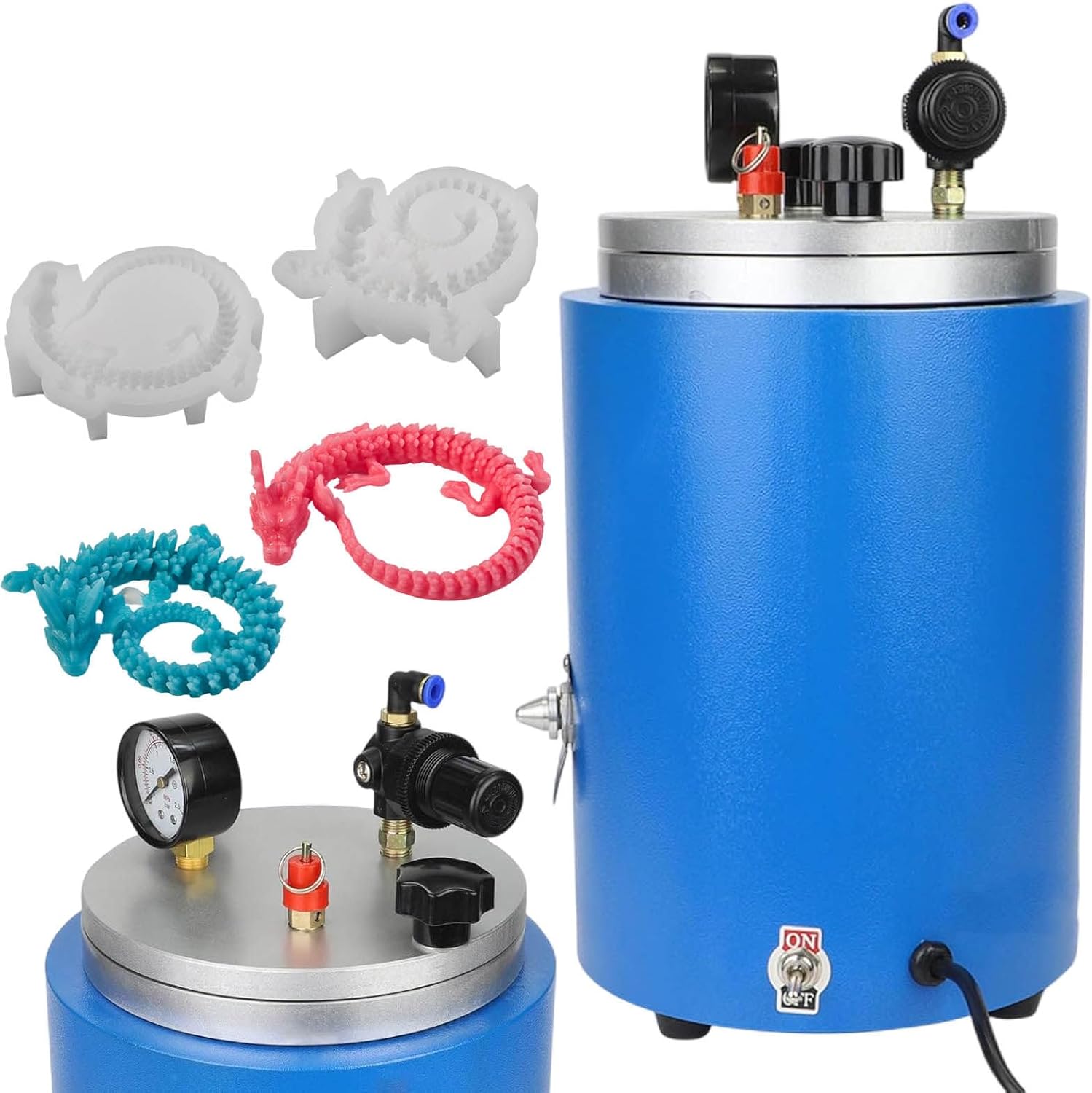 Amazon.com: ddingsmafosee Wax Casting Machine,Blue Cylinder Wax ...