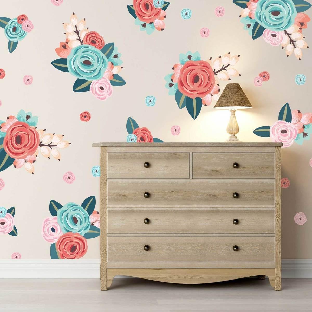 Amazon.com: UrbanWalls 29PCS Wall Stickers, Vinyl Self-Adhesive Wall ...