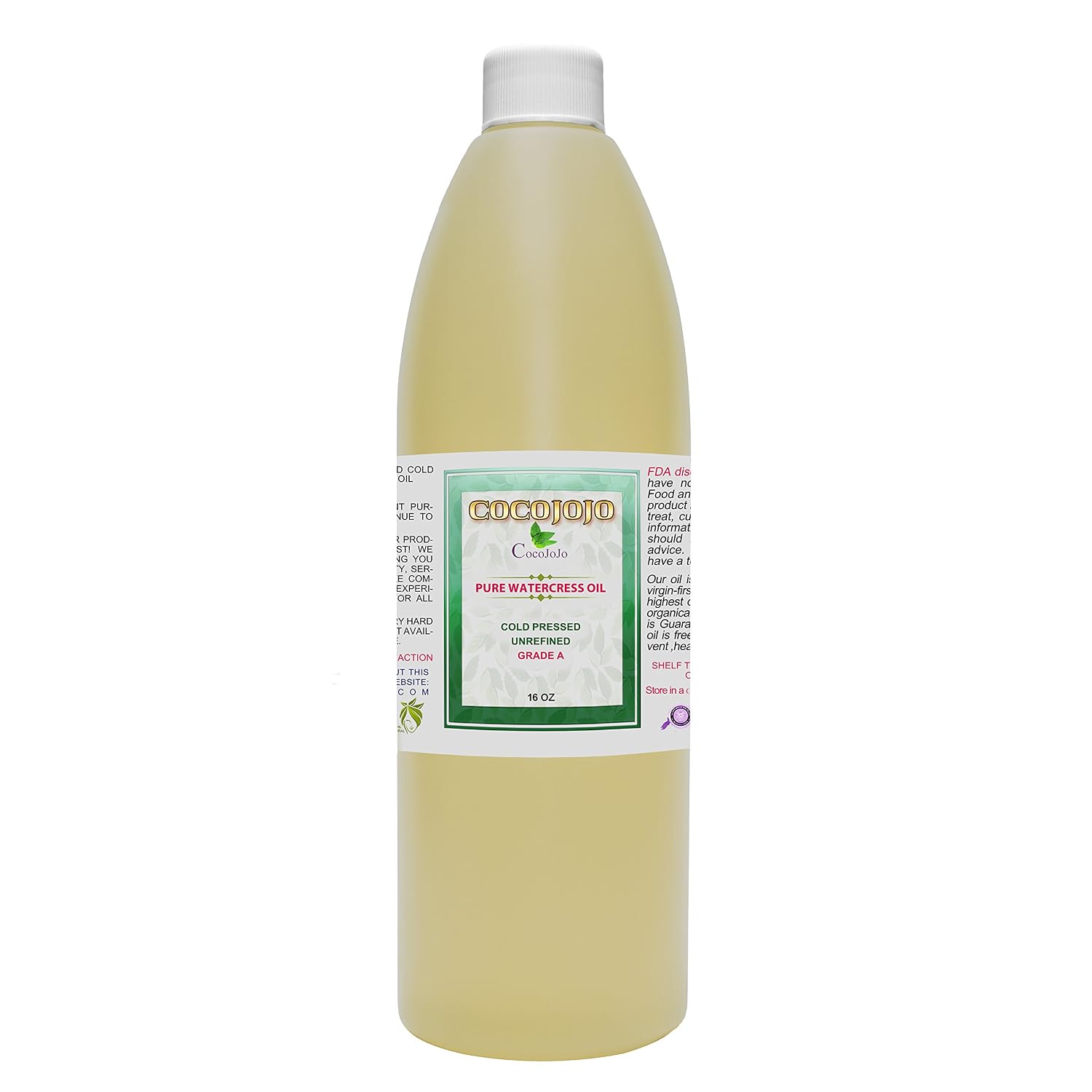 Amazon.com: cocojojo Watercress Oil- Arugula Oil 100% Pure Natural Seed ...