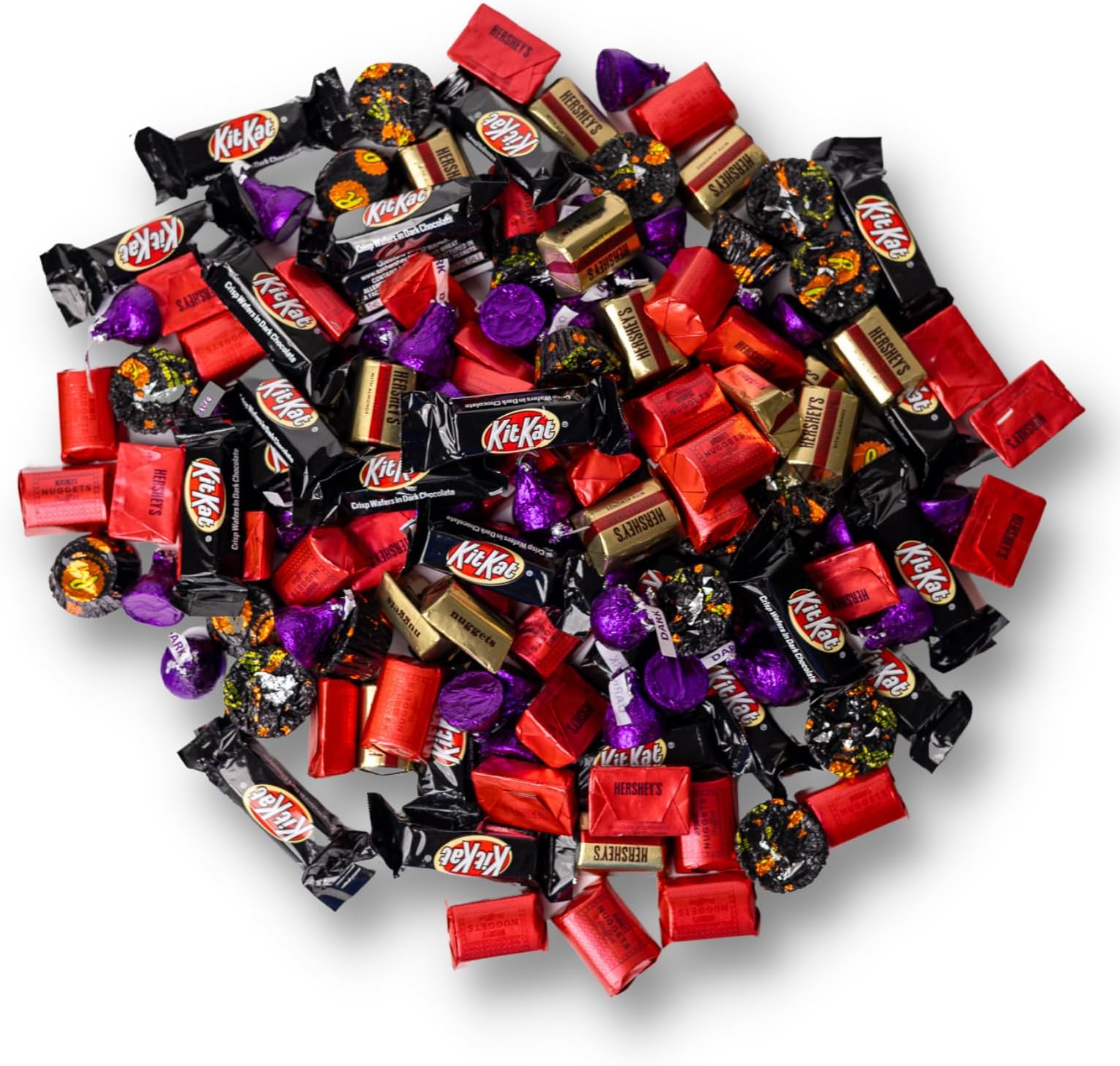 Amazon.com: Dark Chocolate Candy Variety - 2 lbs - Hershey Kisses Dark ...