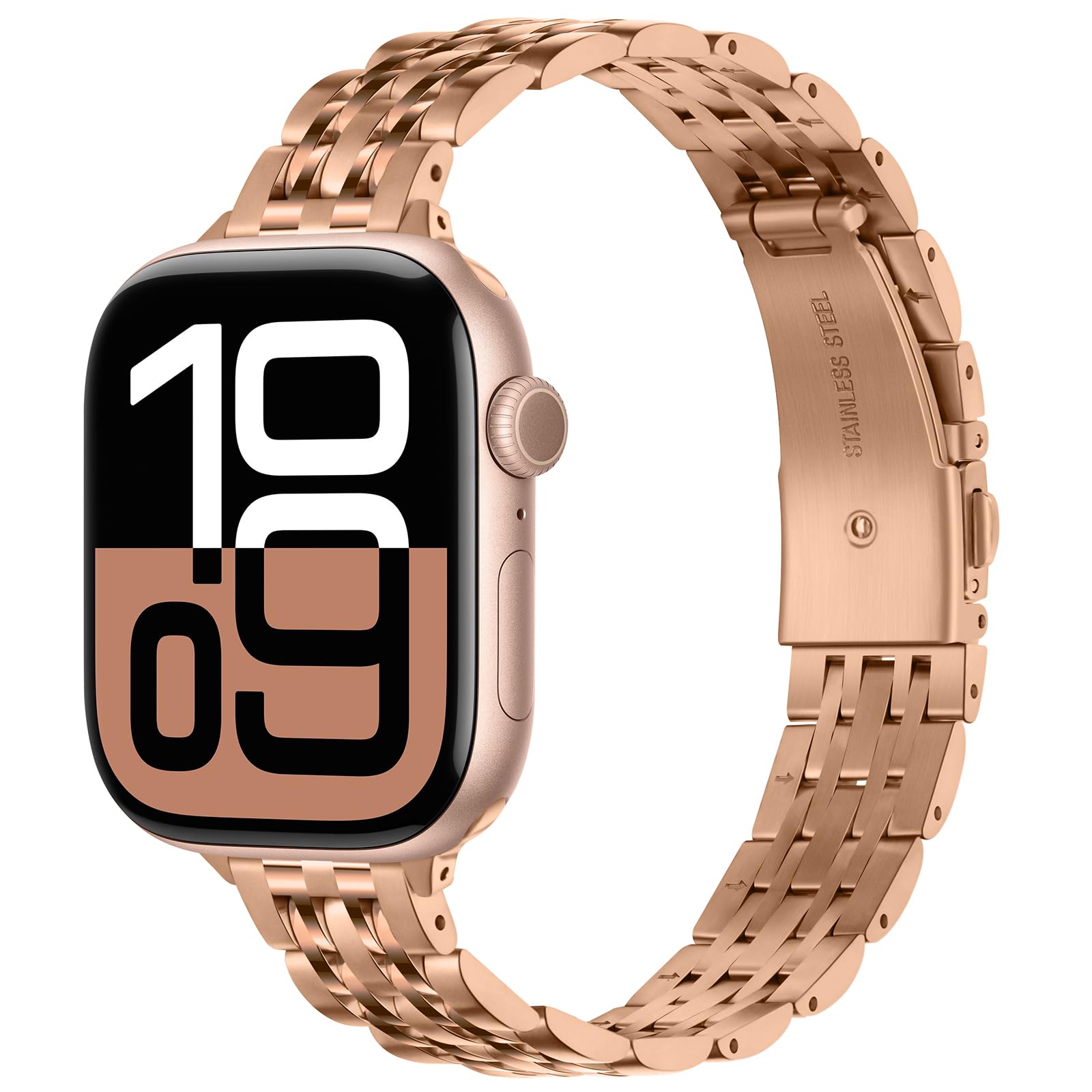 Amazon.com: Anlinser Metal Bands Compatible with Apple Watch Band for ...