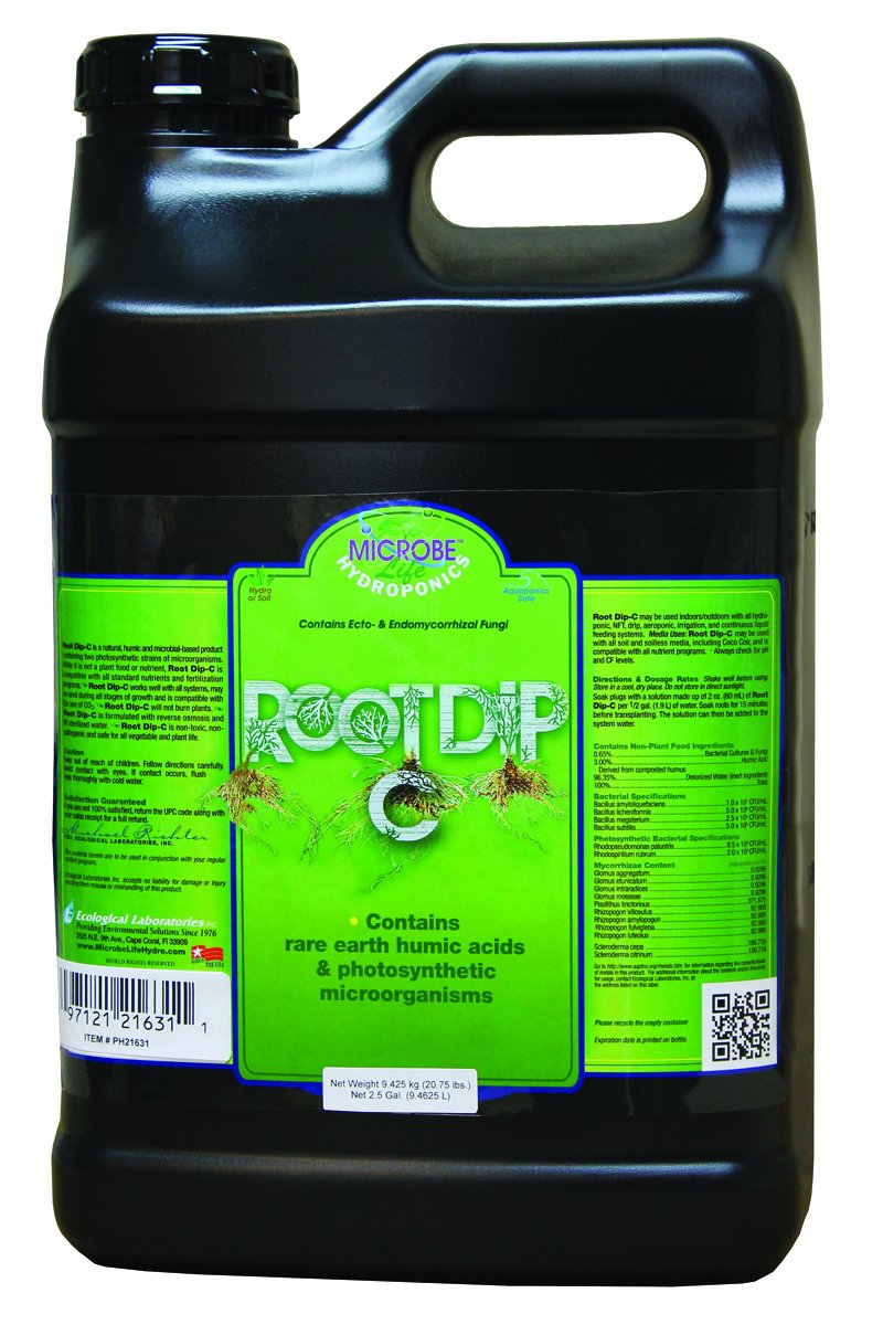Amazon.com: Microbe Life Hydroponics Root Dip C 2.5 Gallon (9.46 L ...