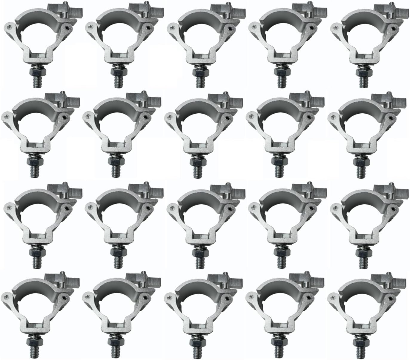 Amazon.com: 20PCS 2" Stage Par Light Clamps Hook Aluminum Alloy Truss O ...
