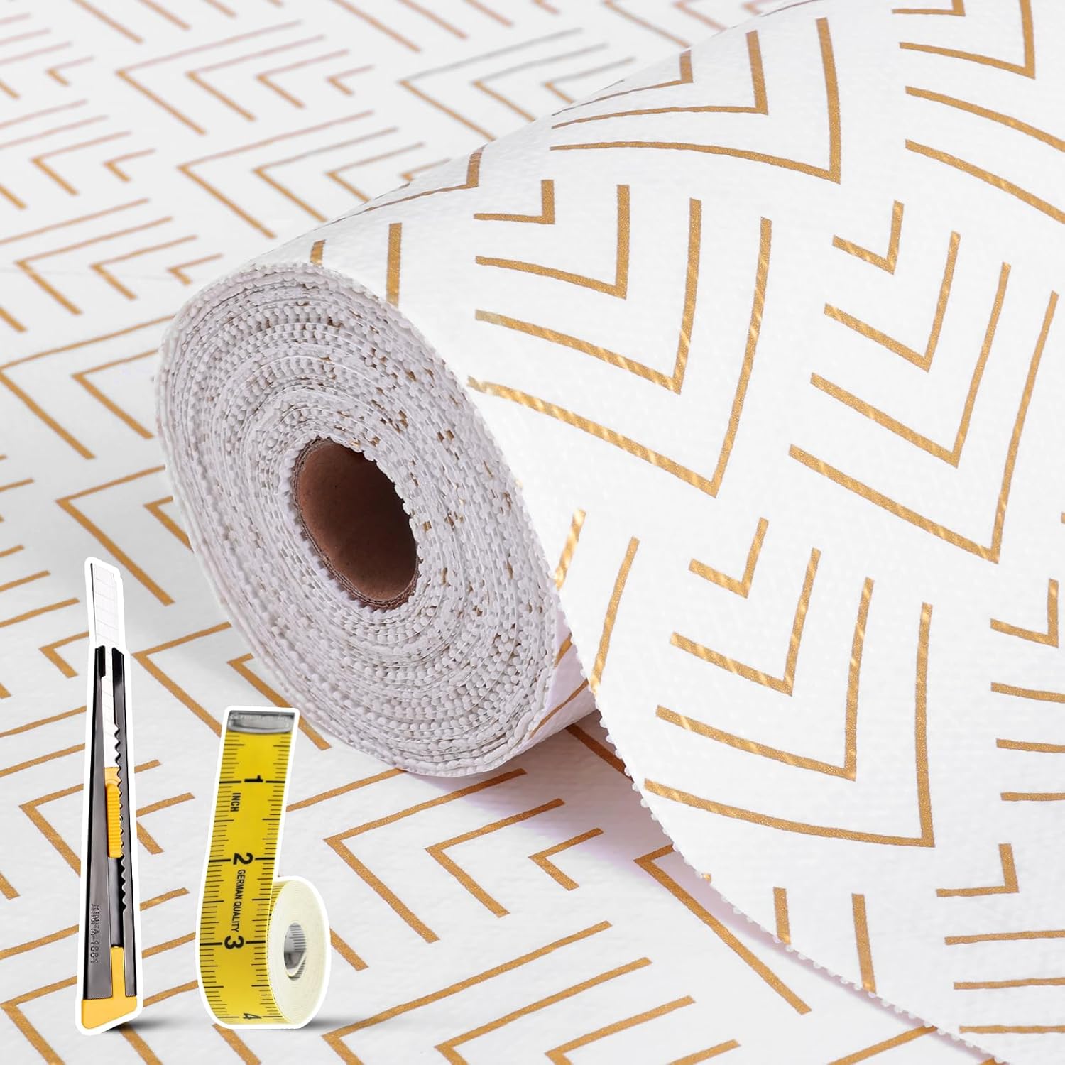 Amazon.com - Shelf Liner for Kitchen Cabinets Non Adhesive Drawer Liner ...