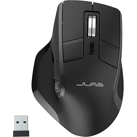 Amazon.com: JLab Epic Wireless Mouse, Connect Via Bluetooth or USB ...