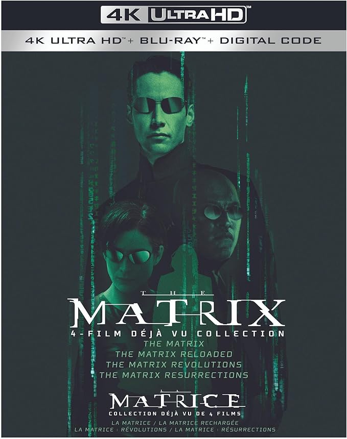 Matrix, The 4-Film Déjà vu Collection (BIL/ 4KUHD + BD) [Blu-ray ...
