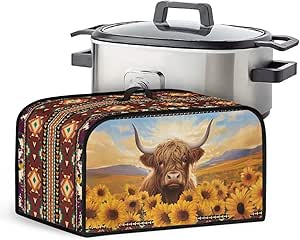Amazon.com: PJHEQOXE Aztec Designs Slow Cooker Cover Crock Pot Cover ...