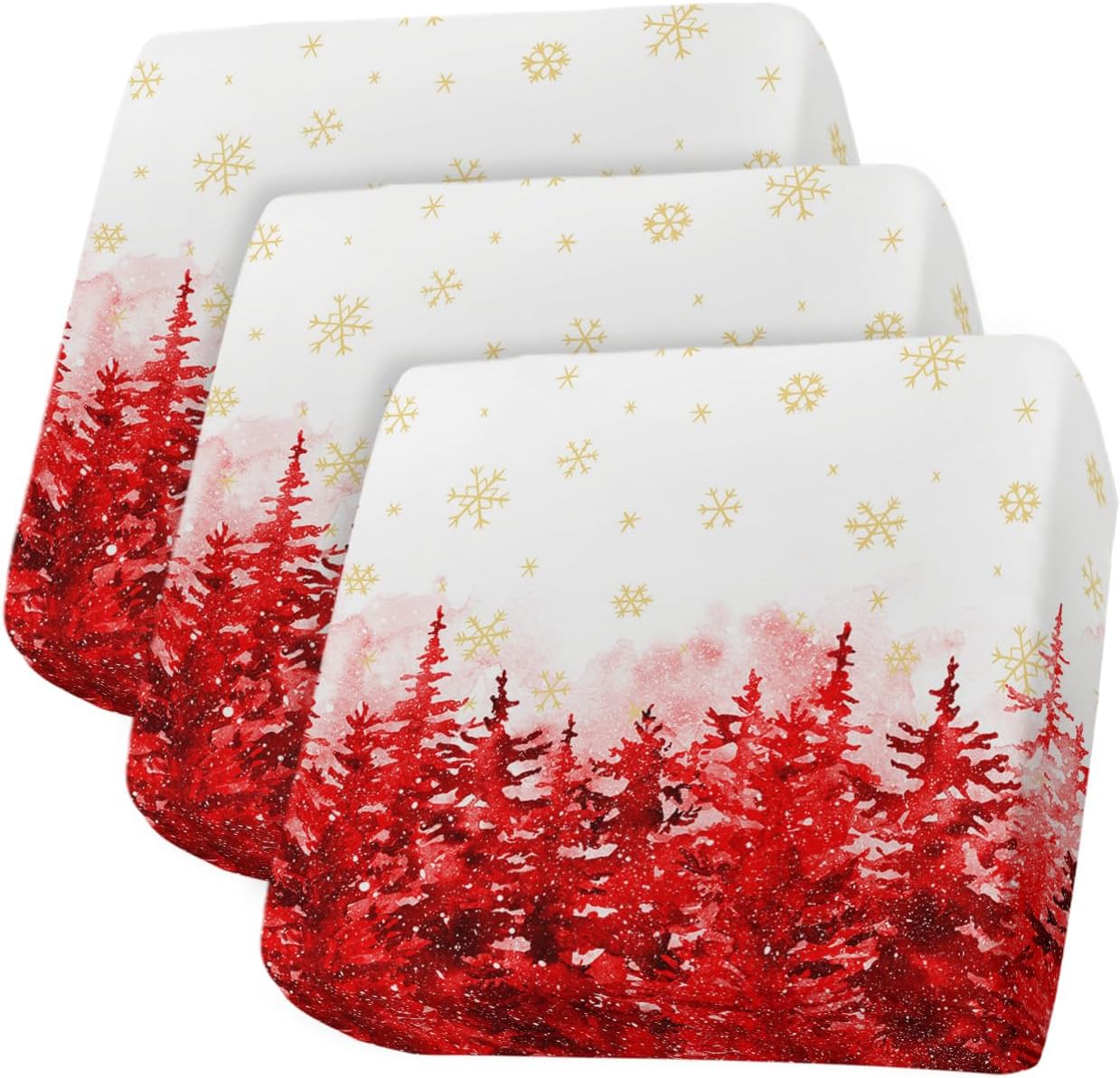 Amazon.com: Christmas Tree Stretch Couch Sofa Cushion Covers,Sectional ...