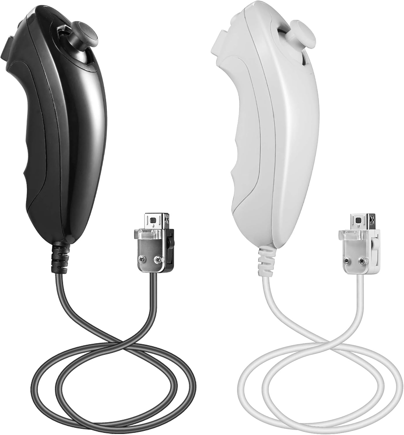 Wii Nunchuck Controller, MODESLAB 2 Pack Nunchuk Controllers ...
