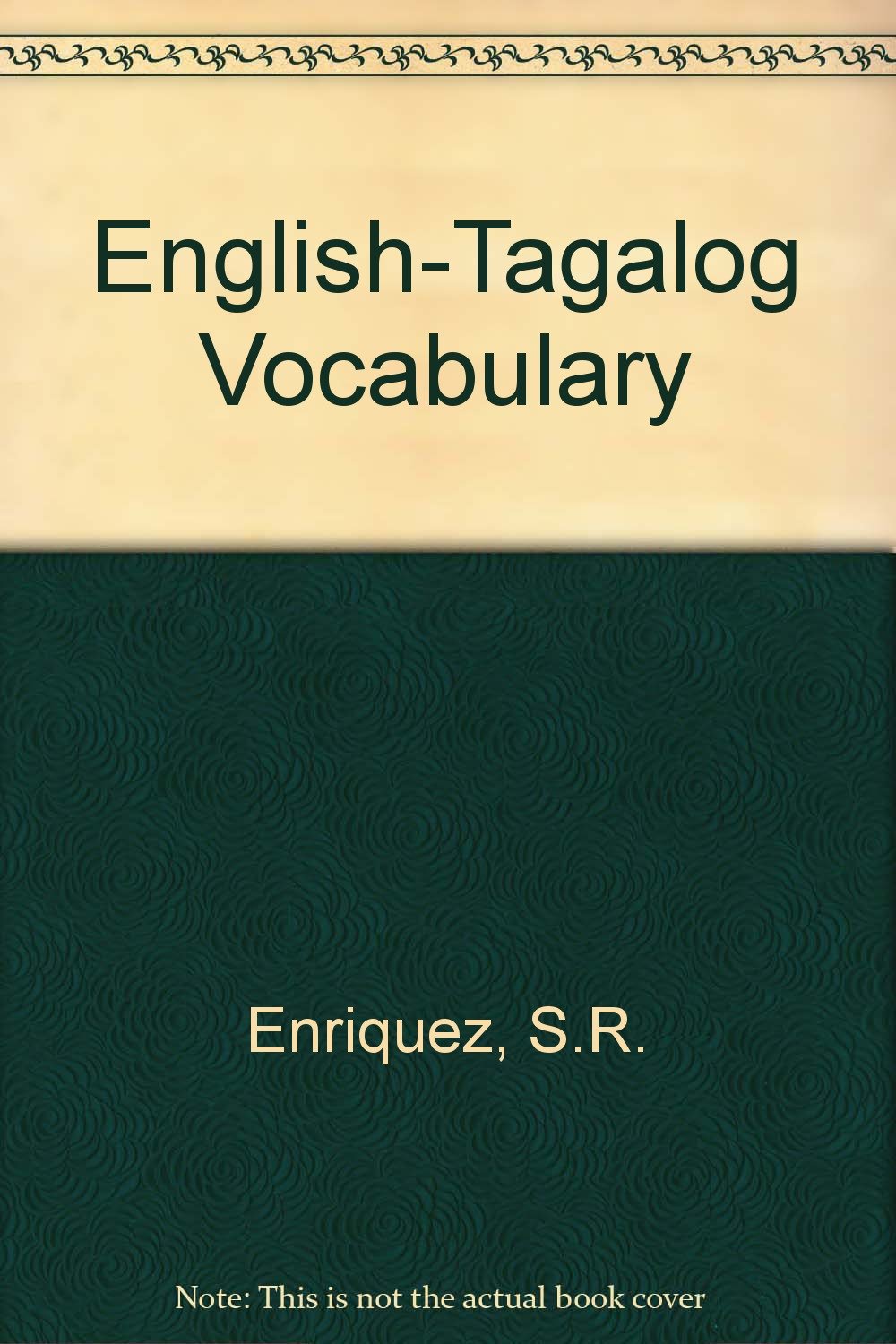 Amazon | Pocket Dictionary English-Tagalog | Enquries, M.Jacobo, Quimba ...