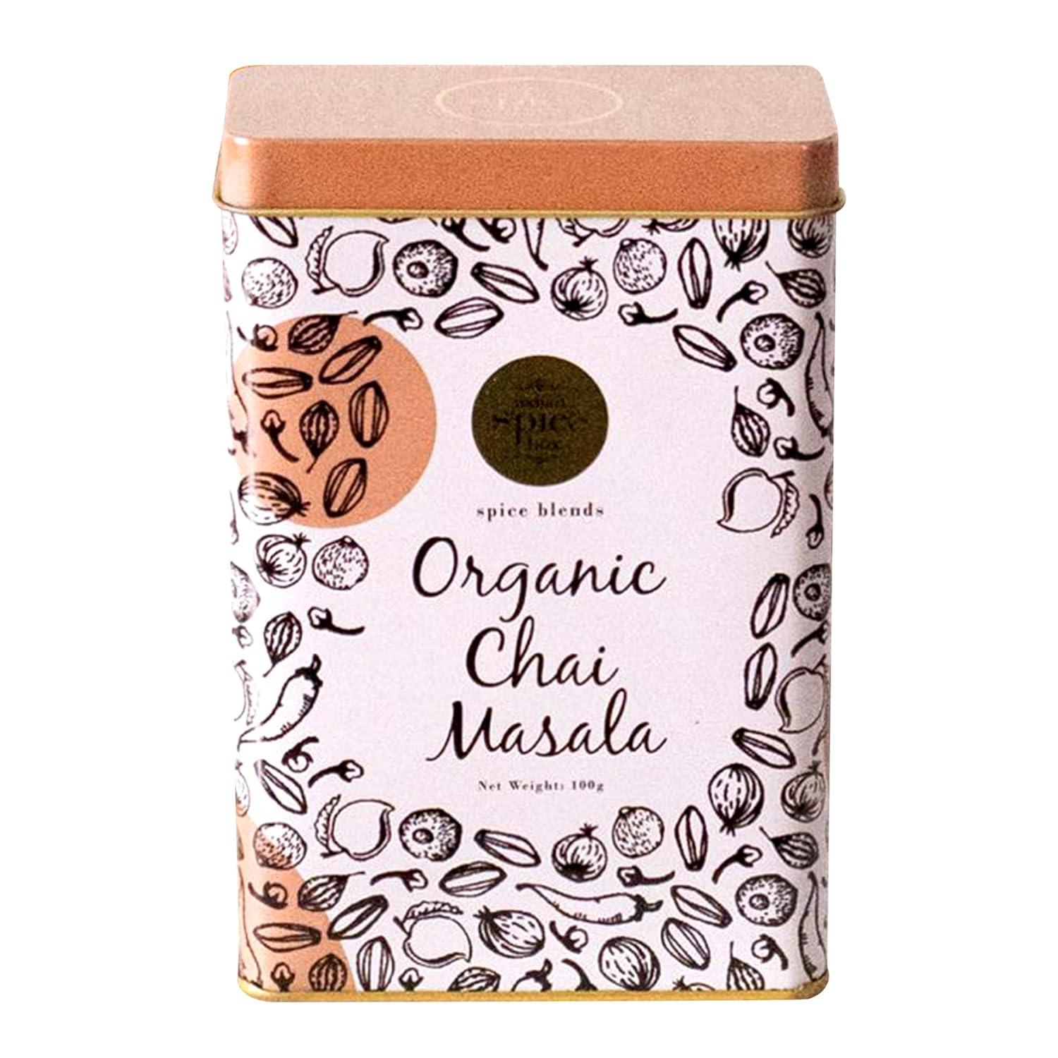Amazon.com : Indian Spicebox All Natural Organic Chai Masala 3.5oz ...