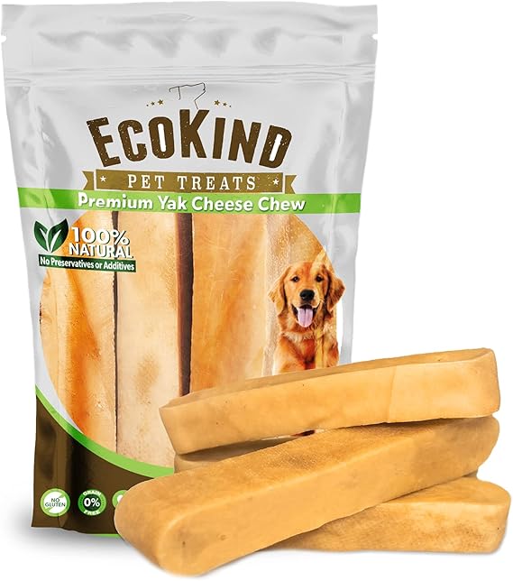 Amazon.com : EcoKind Monster Himalayan Yak Cheese Dog Chew | XL Dog ...