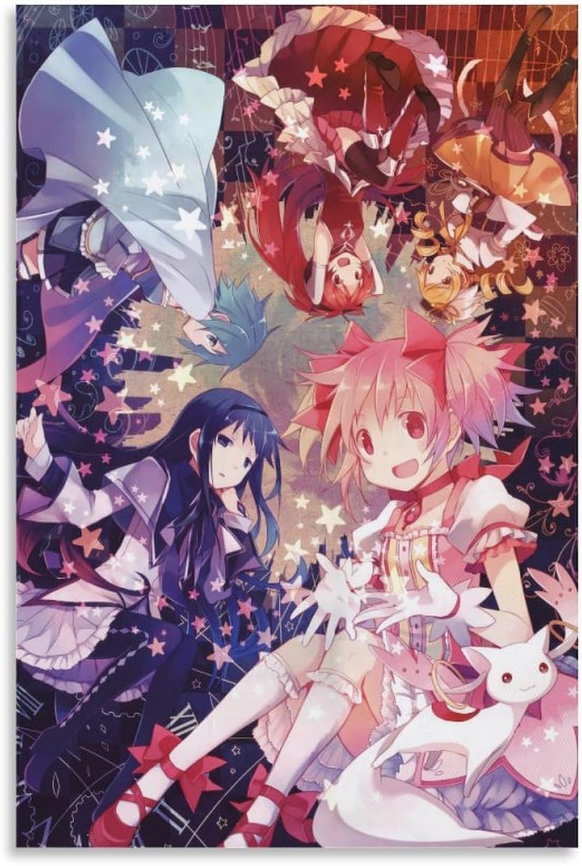 Amazon.com: generic Puella Magi Madoka Magica Game Anime Posters Anime ...