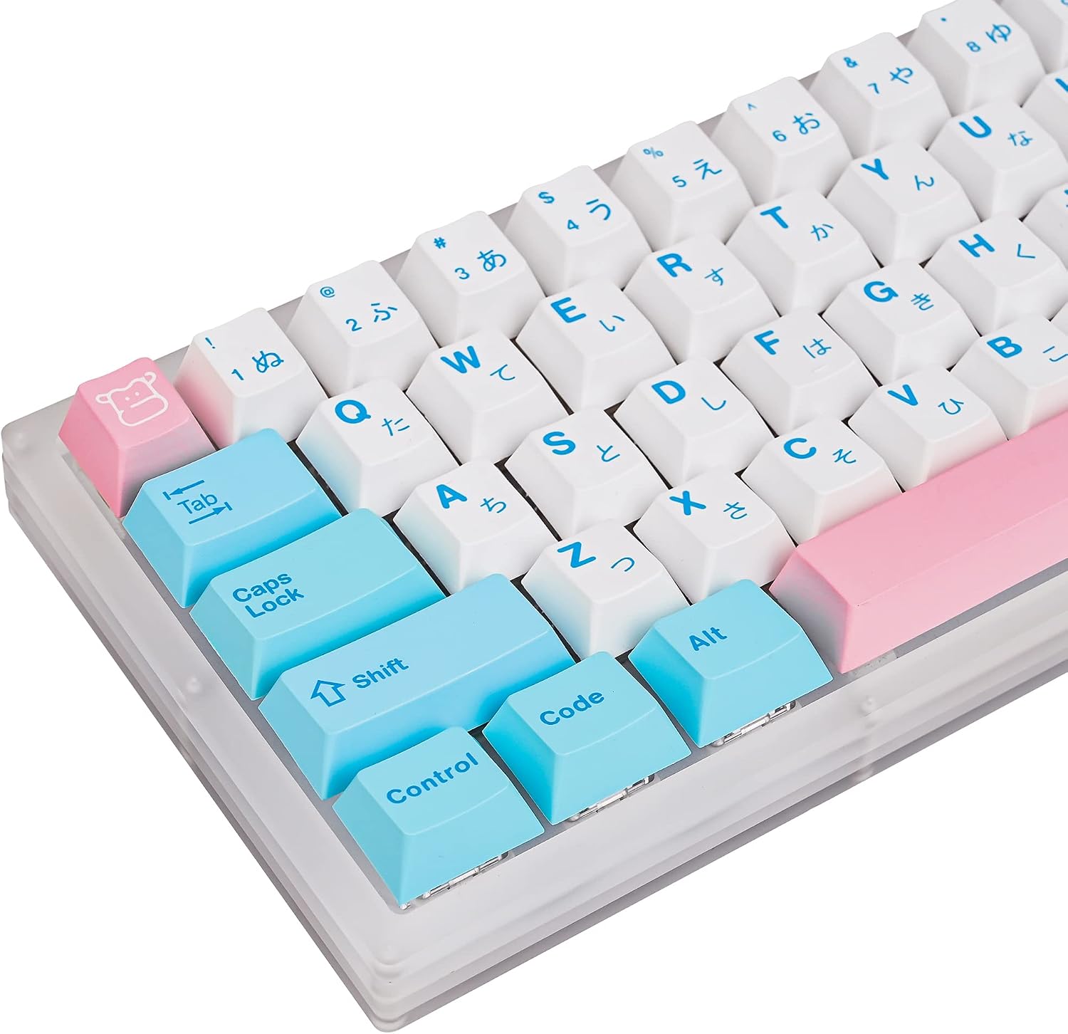Taeeiancd Keycaps 60 Percent 141 Keys PBT Custom Gaming Japanese ...