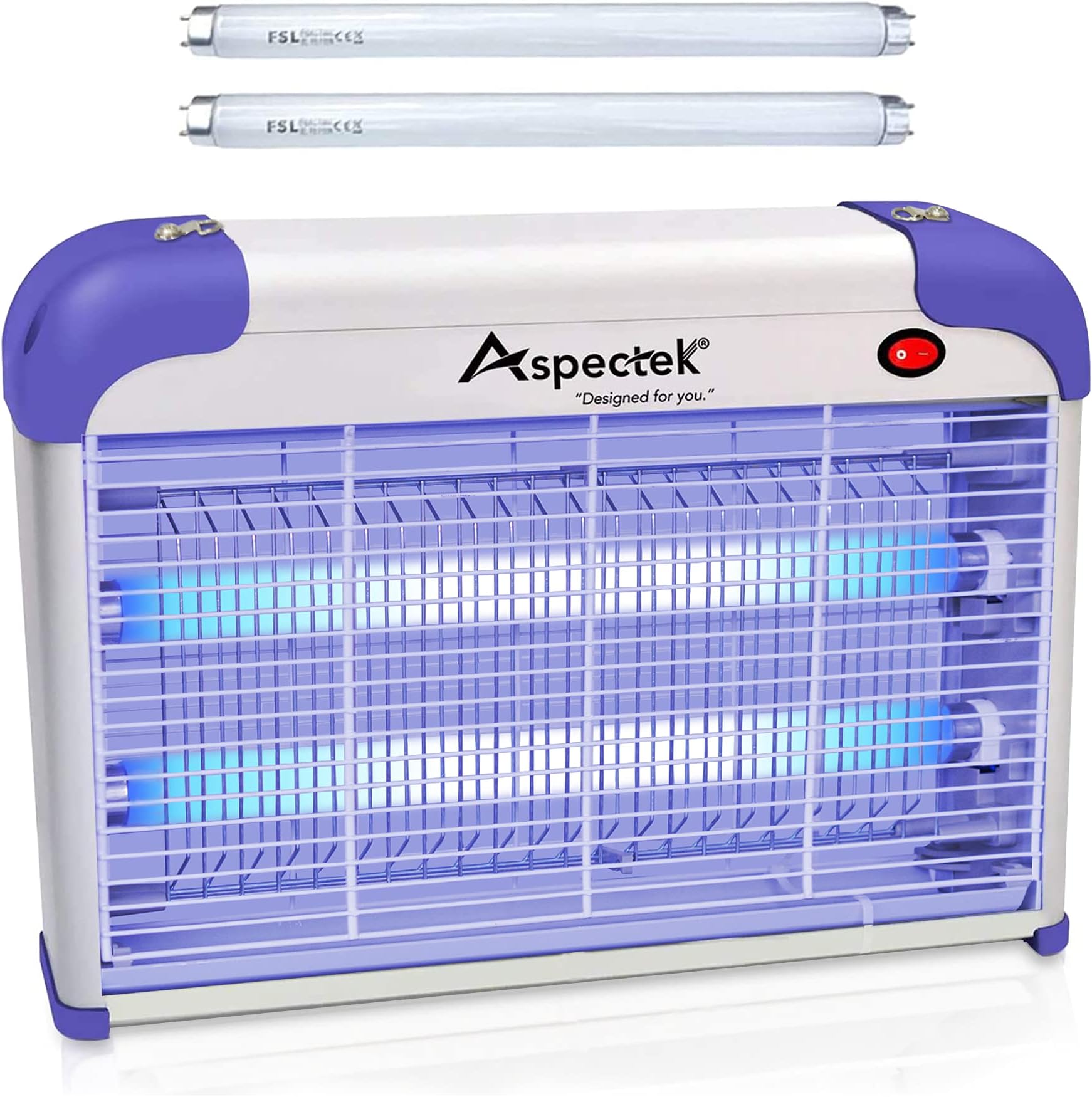 ASPECTEK Bug Zapper et Insecticide ¨¦lectrique d'int¨¦Rieur Contre Les ...