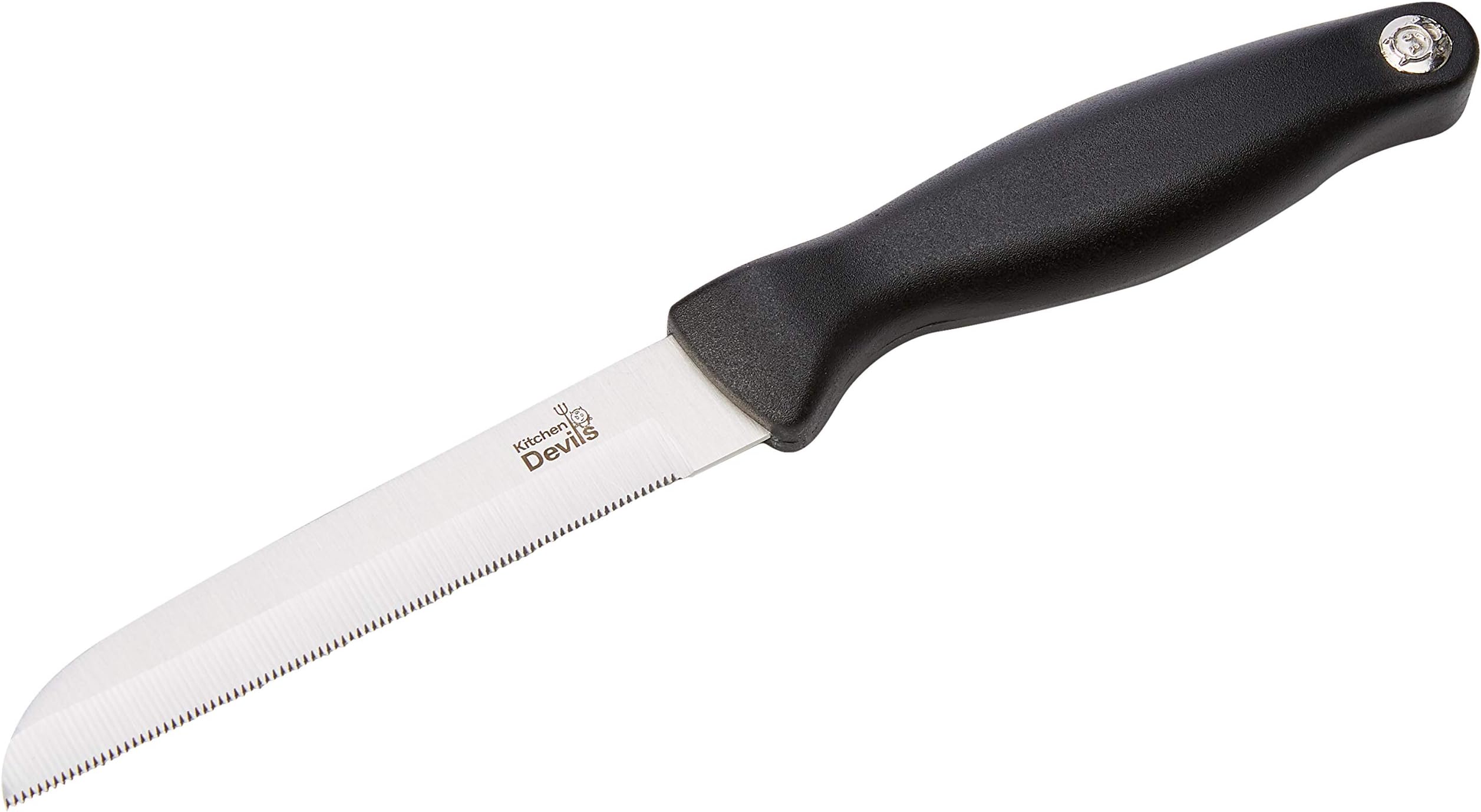 Kitchen Devils 602002 Multi Purpose Knife,Black,30.5x8.5x1.9 cm ...