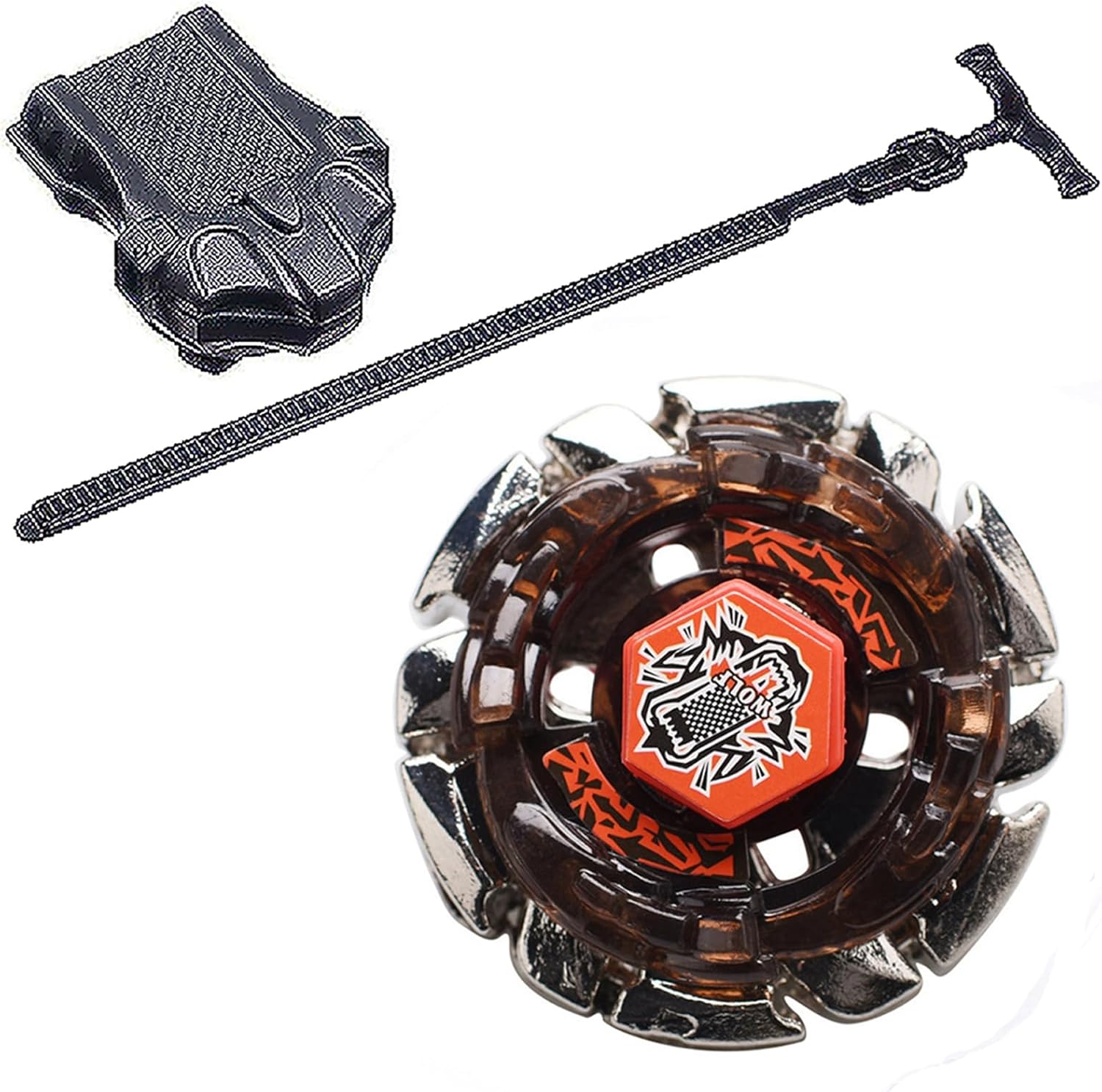 Battling Top Toys – Bey Burst Stater Spinning Top Booster BB29 Dark ...