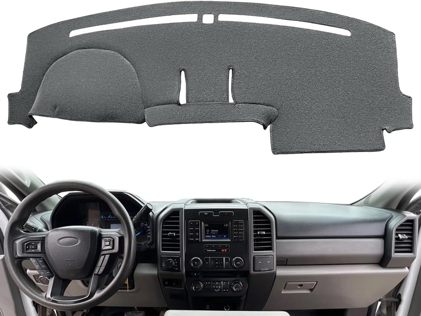 Amazon.com: Yiz Dash Cover Mat Custom Fit for Ford F150 2015-2020 /F250 ...