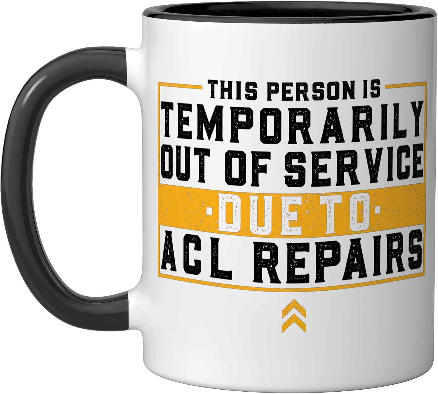 Amazon.com | Post Torn ACL Tear Surgery Funny Broken Knee Injury ...