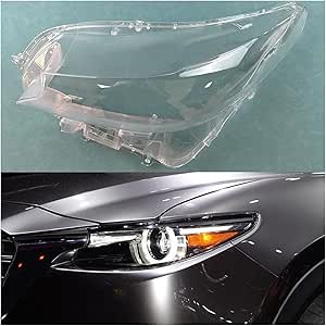 Amazon.com: Compatible For Mazda CX-9 2016 2020 2021 Headlight Cover ...