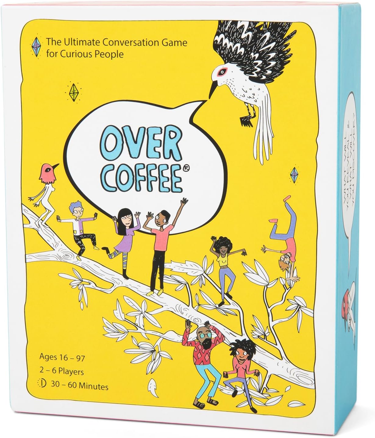 Amazon.com: Over Coffee Conversation Cards Game for Teens & Adults ...