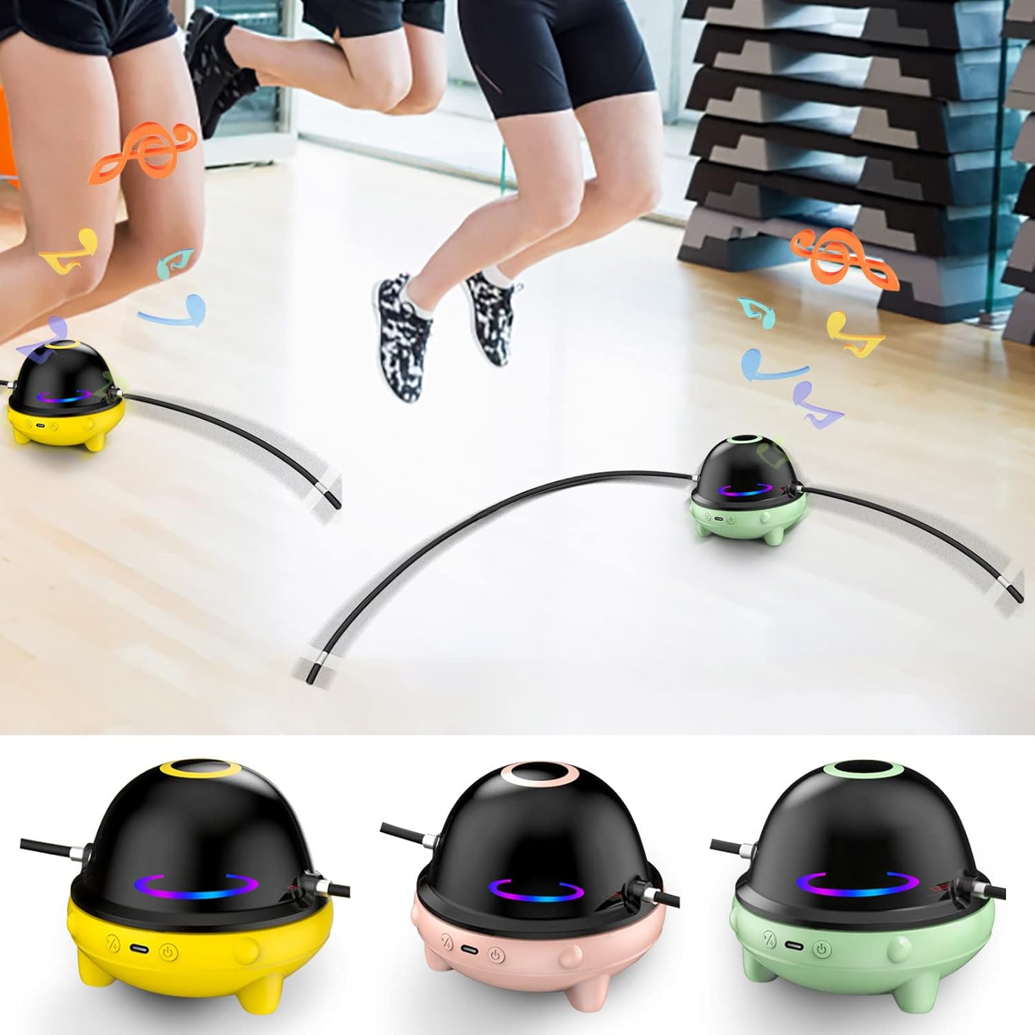 Amazon.com : Jump Ropes for Fitness, Upgrade Jumping Rope with ...