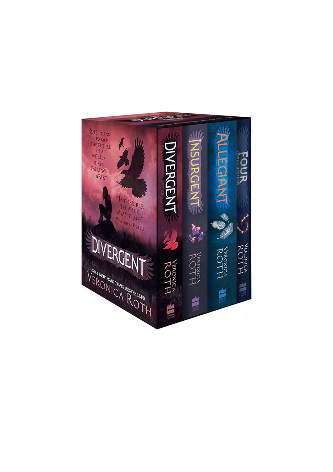 Divergent Series Box Set (Books 1-4): Amazon.co.uk: Roth, Veronica ...