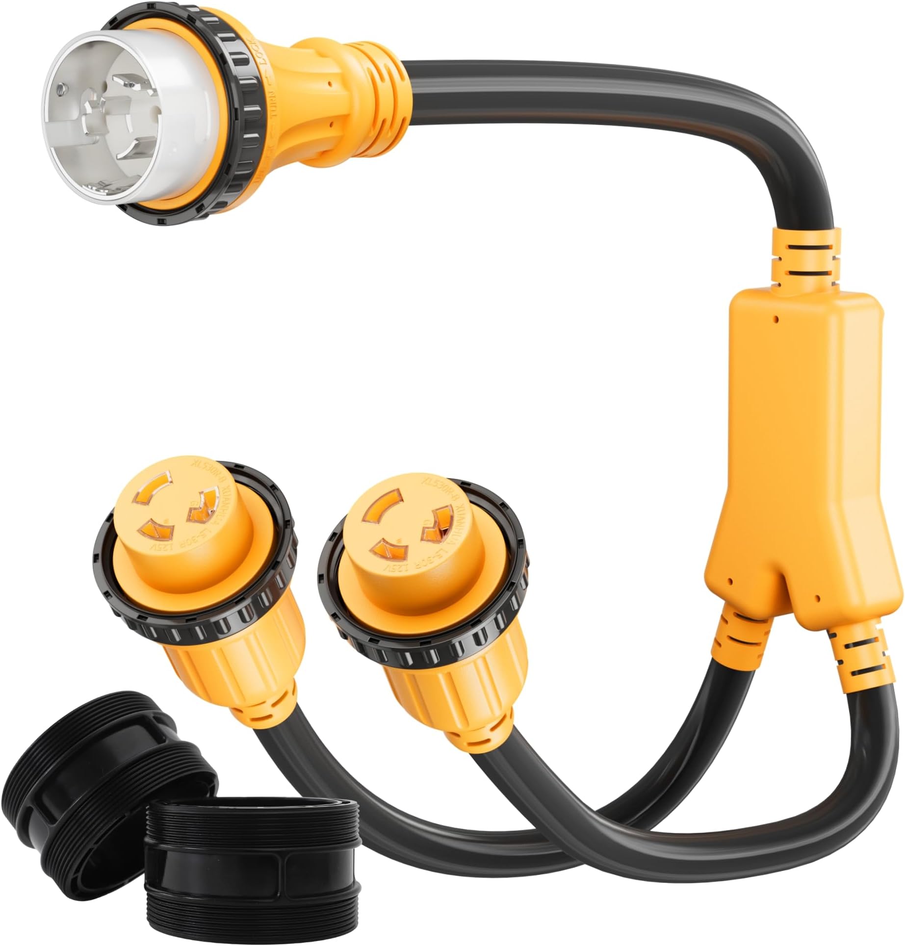 Amazon.com: Parkworld 692019 Shore Power Adapter Cord Marine 50A Plug ...