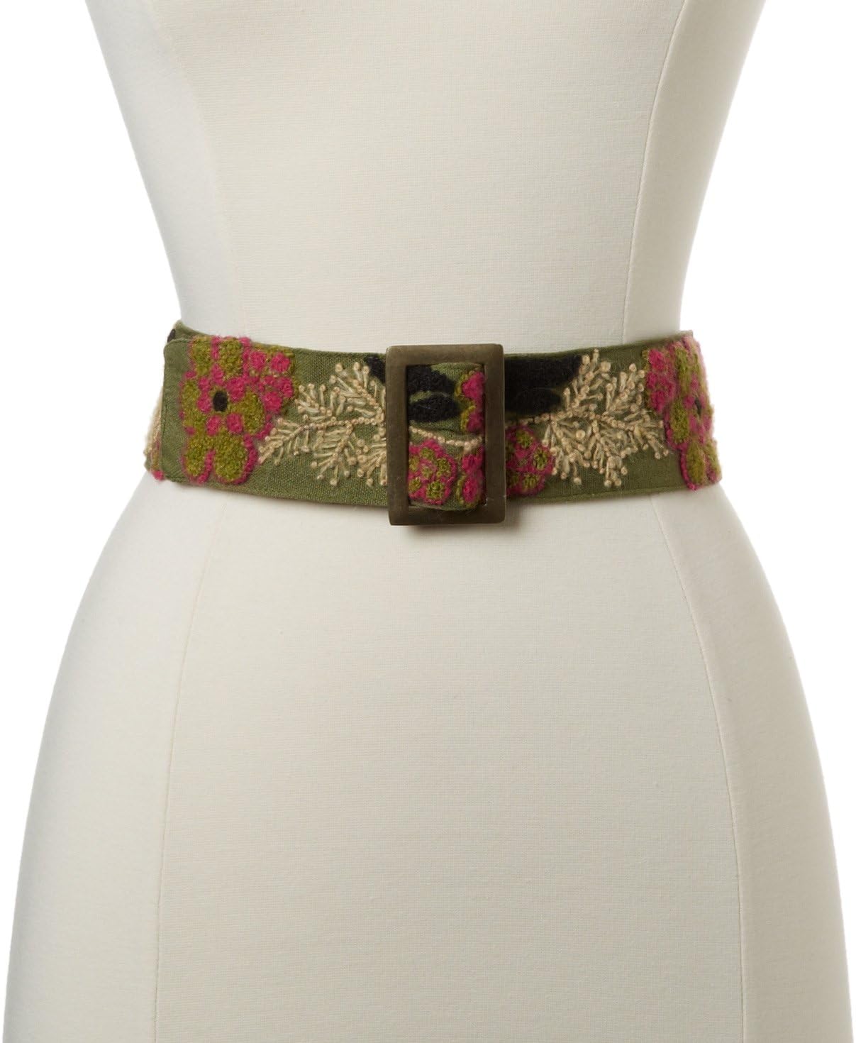 prAna Women's Embroidered Wool Belt, One Size, Espresso at Amazon Women ...