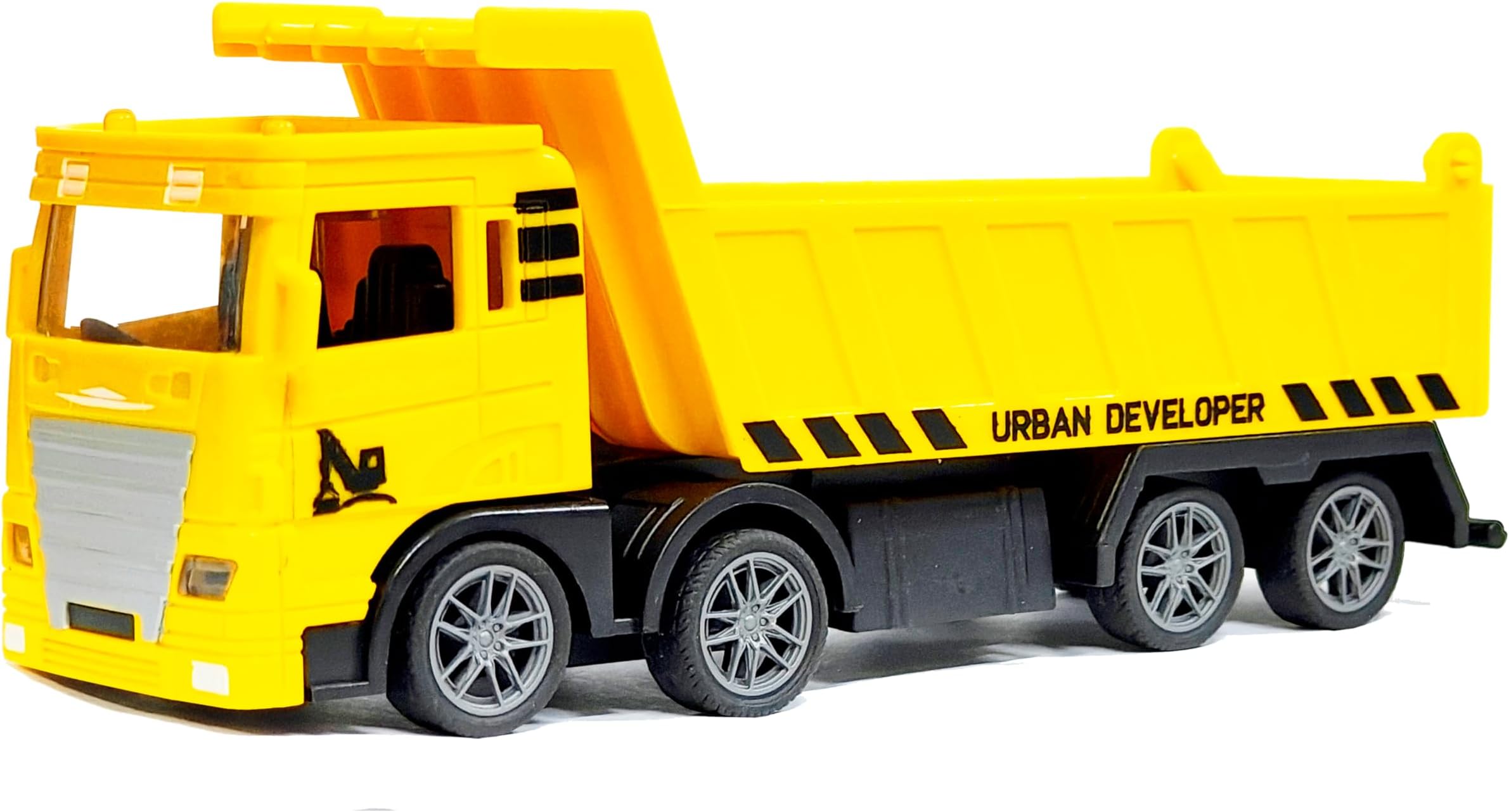 VGRASSP 8 Wheels Dumper Truck Toy for Kids - Friction Powered ...