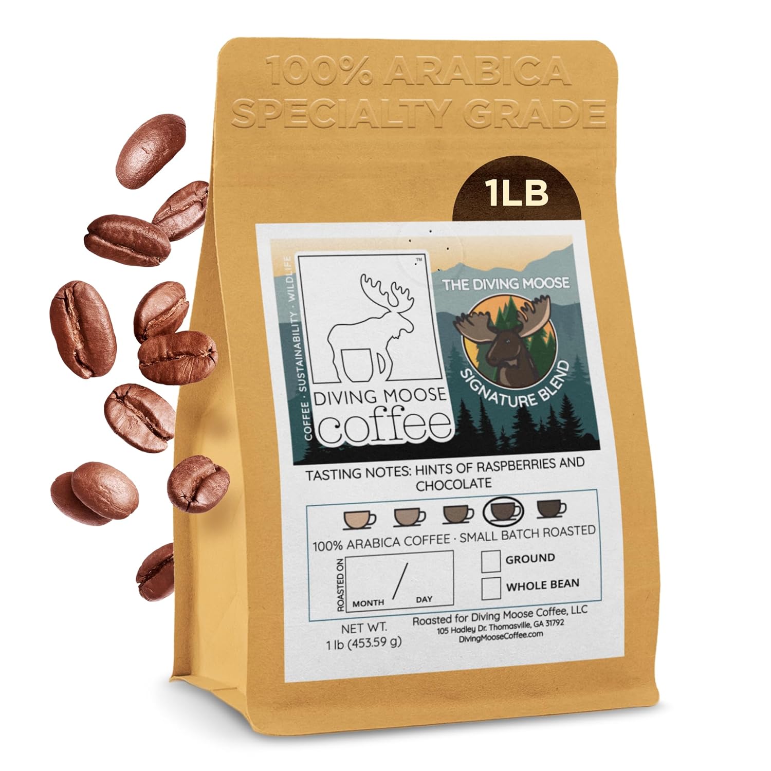 Amazon.com : Diving Moose Coffee - The Diving Moose Signature Blend ...
