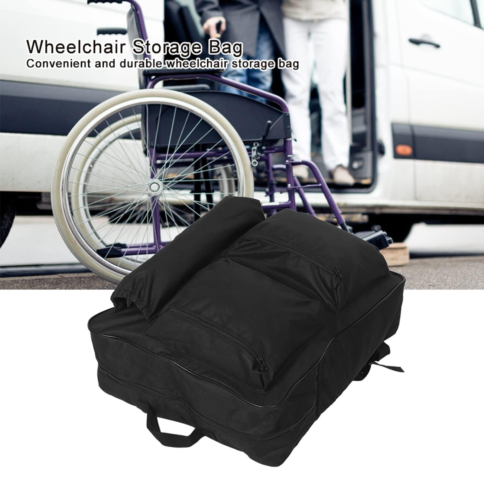 Wheelchair Bag, Wheelchair Backpack Bag Electric Wheelchair Accessories ...