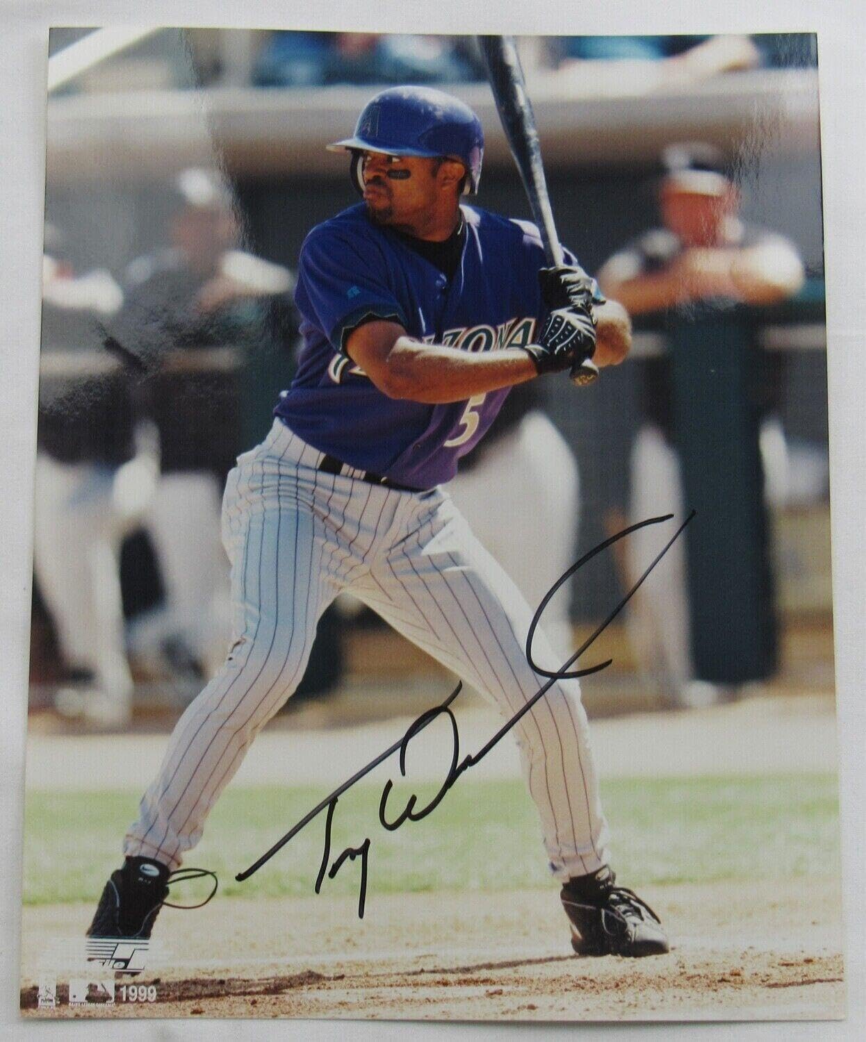 Tony Womack Signed Auto Autograph 8x10 Photo - Autographed MLB Photos ...