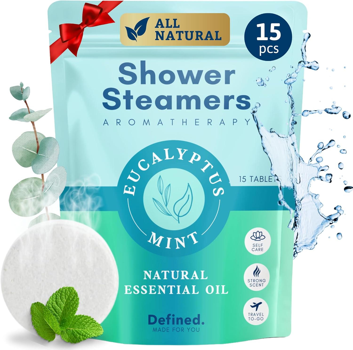 Amazon.com : Shower Steamers Aromatherapy 15 Pack– Eucalyptus ...
