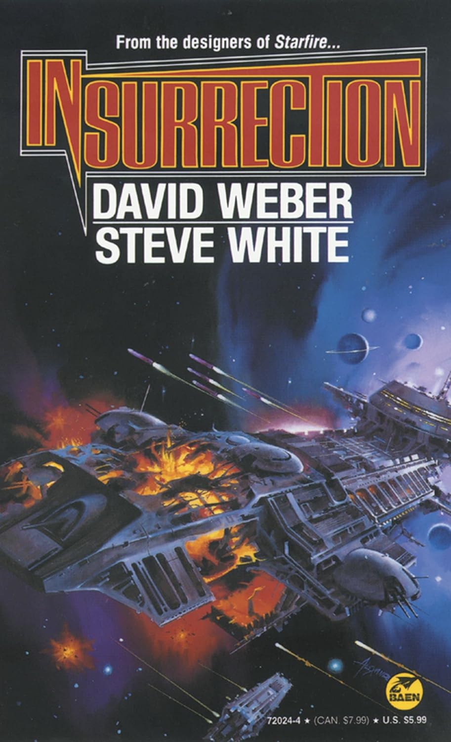 Insurrection (1) (Starfire): Weber, David, White, Steve: 9780671720247 ...